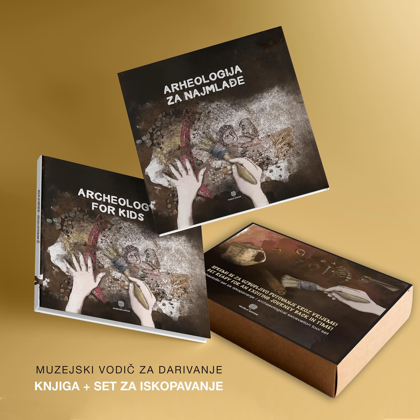 knjiga arheologija za najmlađe na platformi knjiga. Platforma knjiga